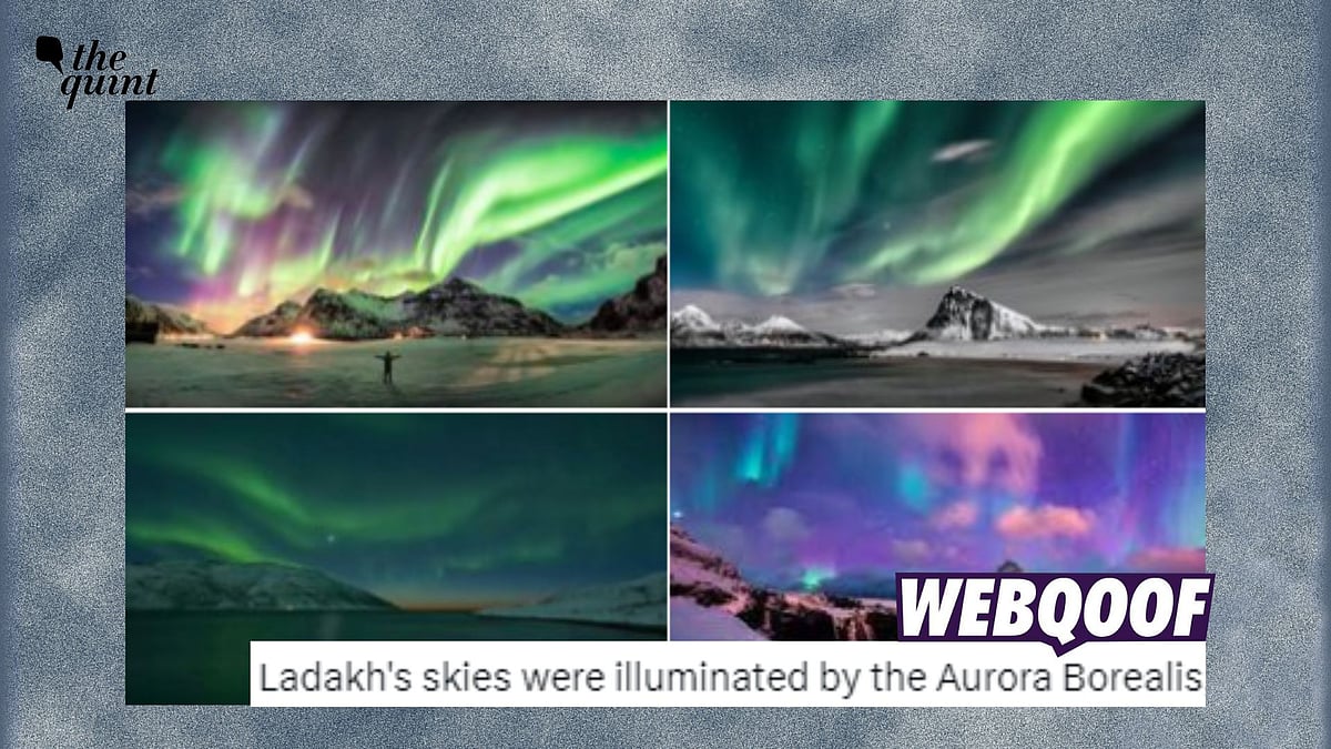 Fact-Check | Old, Unrelated Pictures Shared as ‘Visuals of Aurora ...