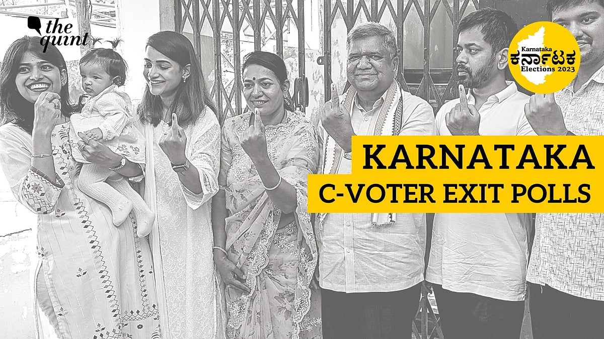 Karnataka CVoter Exit Poll: Congress Ahead of BJP, But Short of Majority Mark