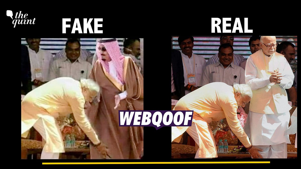 Did PM Modi Touch Saudi Arabian King Salman’s Feet? No, That’s an ...