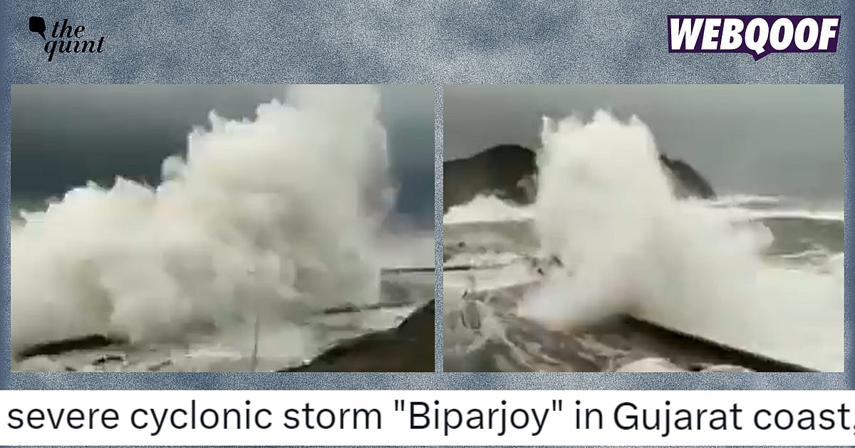 Fact-Check | Old Video of High Tides From Spain Goes Viral as Cyclone ...