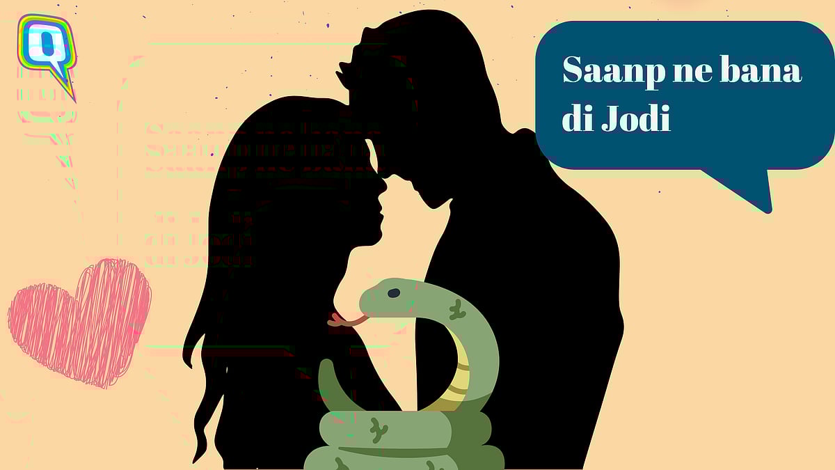 A Unique Pre-Wedding Photoshoot With a Snake Goes Viral