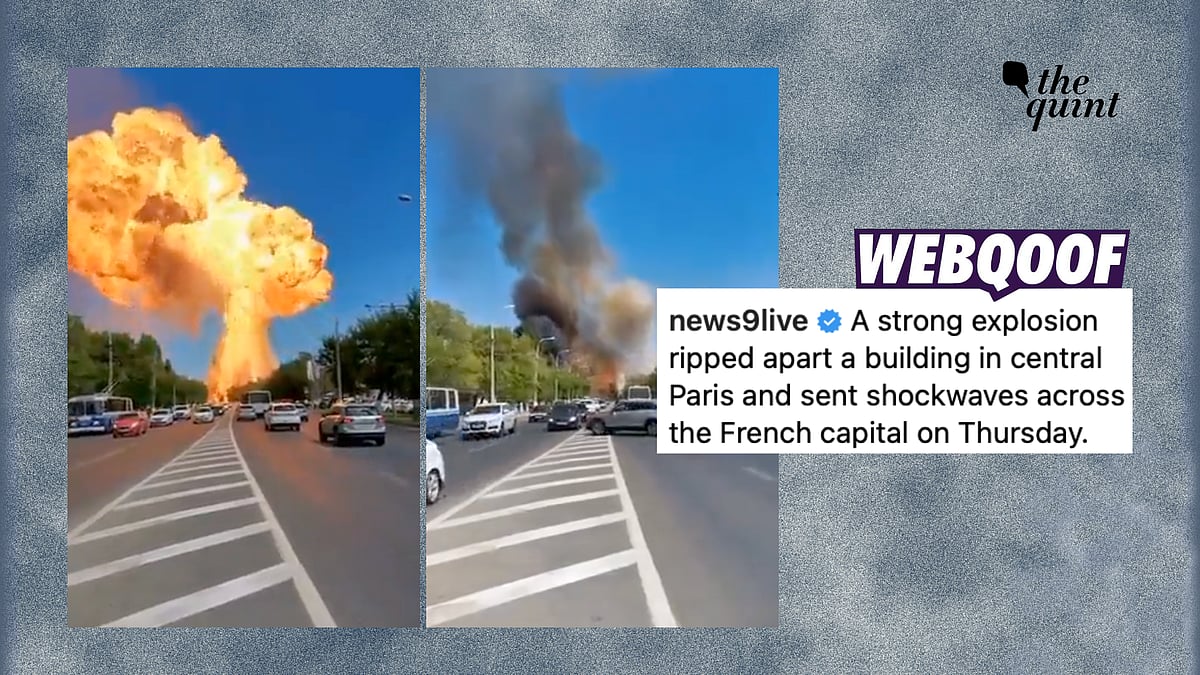 Fact-Check of Paris Explosion: Old Video Shared as Recent Visuals of ...