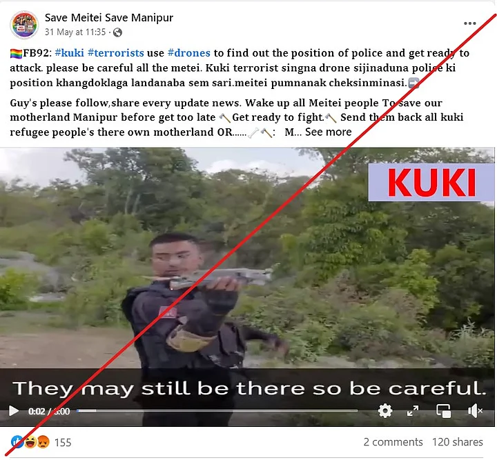 Fact-check | Video From Myanmar Falsely Shared as 'Kuki Terrorists ...