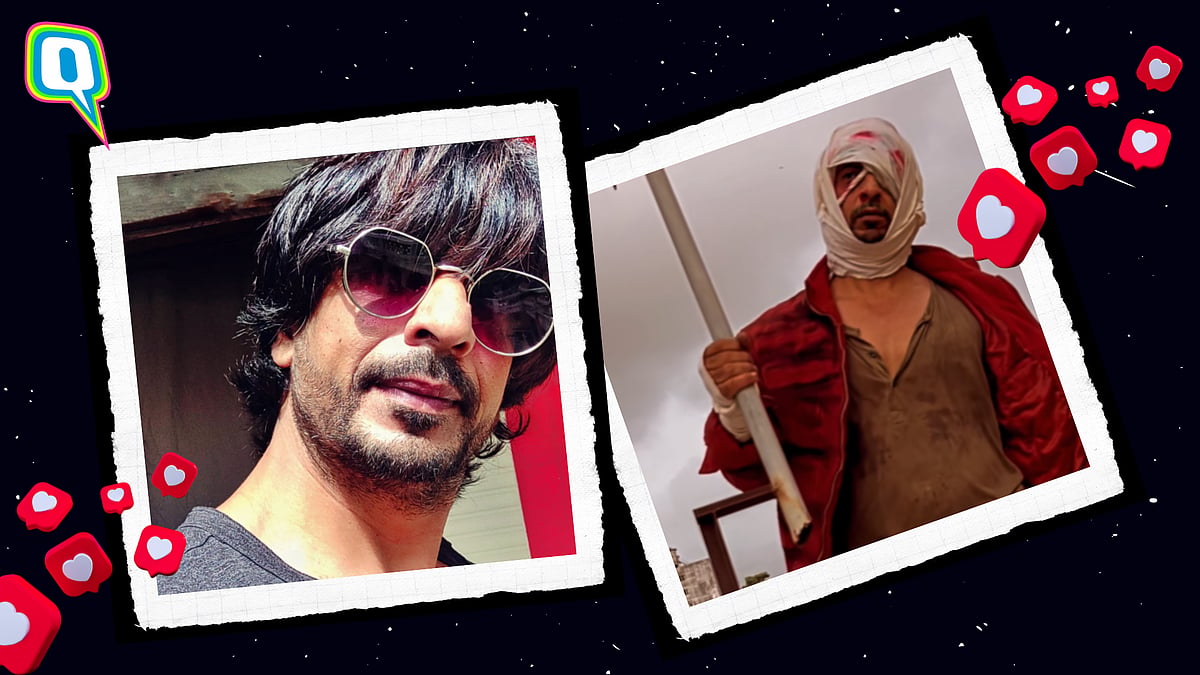 Popular Shah Rukh Khan Lookalike, Ibrahim Qadri Recreates 'Jawan ...