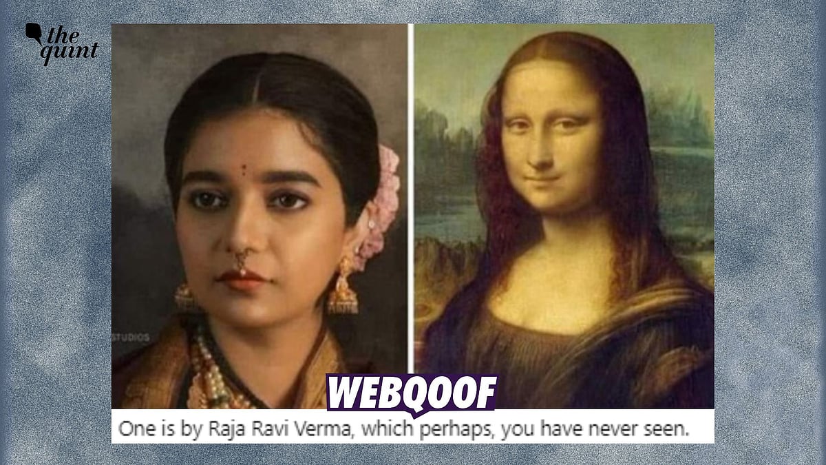 Fact-Check | Photograph Showing Recreation of a Art of Raja Ravi Varma ...