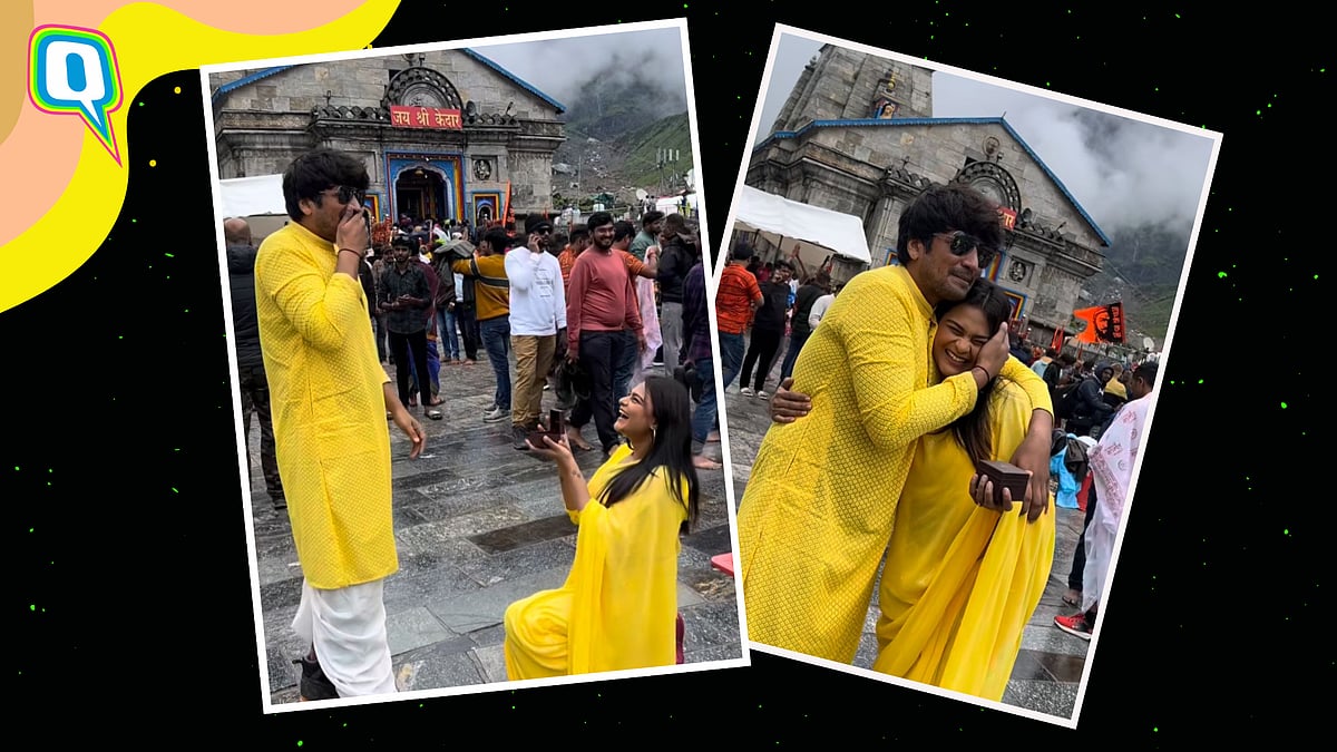 Viral Video Sparks Debate as YouTuber Proposes To Partner At Kedarnath ...