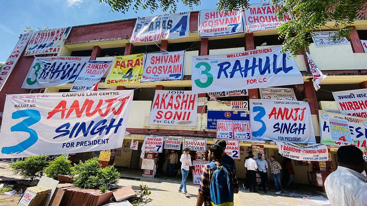 In Photos: As DUSU Elections Return After 3 Years, Drumbeats ...