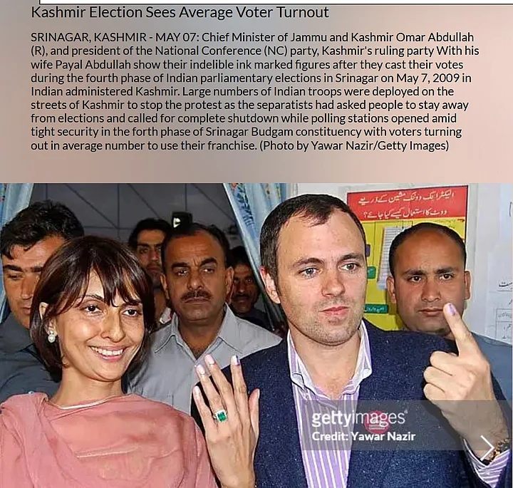 Fact-check | Did Omar Abdullah Divorce Sachin Pilot's Sister? No, Viral ...