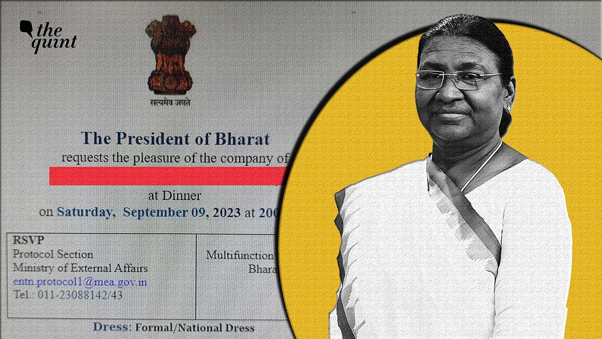 'India, That Is Bharat': One Country, Two Names And the Latest Controversy