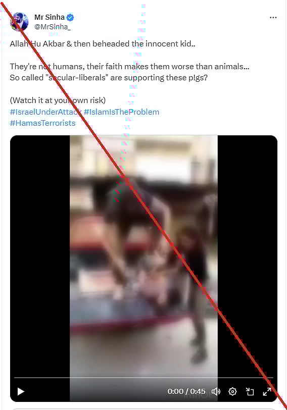 Fact-Check | Old Video of a Child Being Beheaded Falsely Linked To ...