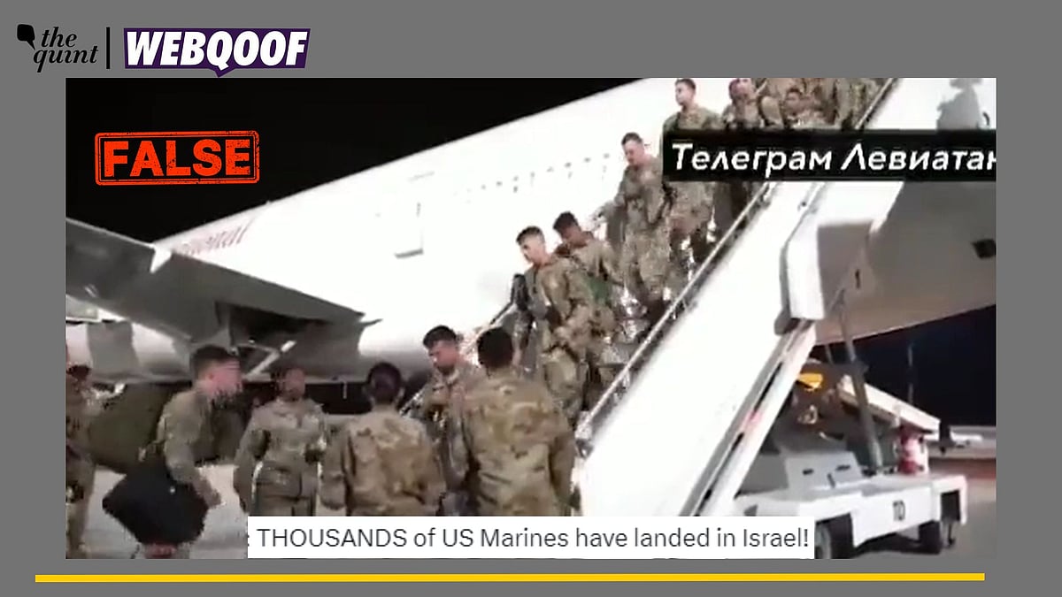 Fact-Check | Old, Unrelated Video Passed Off as 'US Marines' Arriving ...
