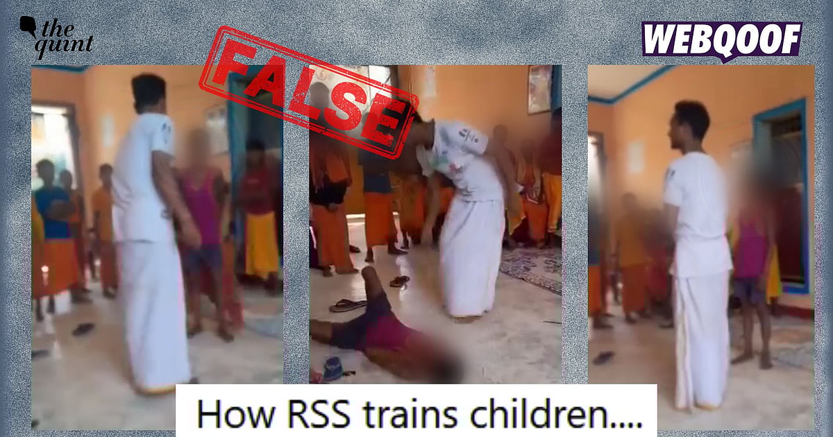 Fact-check | No, This Video Does Not Show Child Being Beaten Up at 'RSS Training Camp'