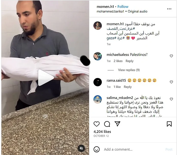 Fact-Check: This Video Shows Man Carrying a Deceased Child, Not a Plastic Doll