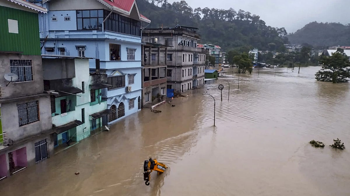 In Photos: At Least 10 Dead in Sikkim Flash Floods, 82 Missing