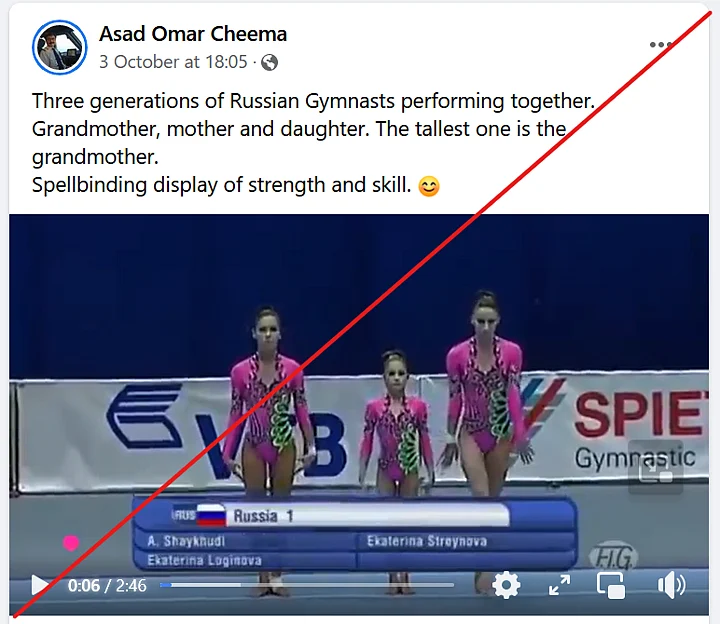 Fact-Check |No, Video Doesn't Show Three Generations of Russian ...