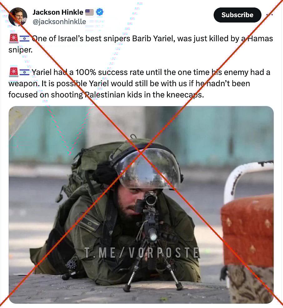Israel War Fact-Check: Old Image Peddled as One of ‘Barib Yariel’, IDF ...