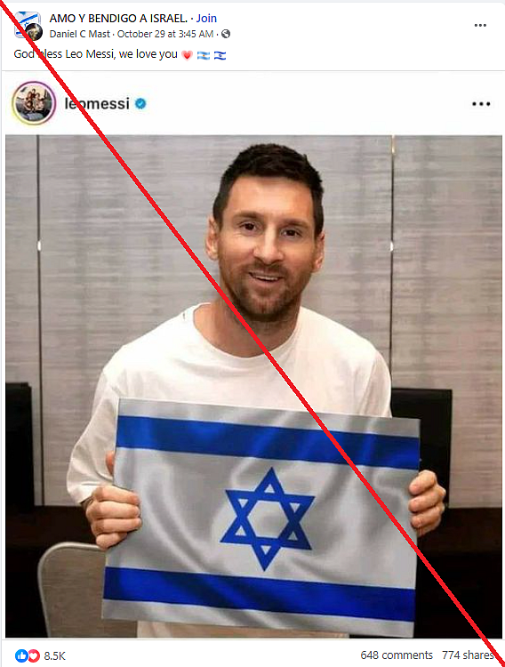 Fact-Check | Altered Image Peddled as Footballer Lionel Messi Carrying ...