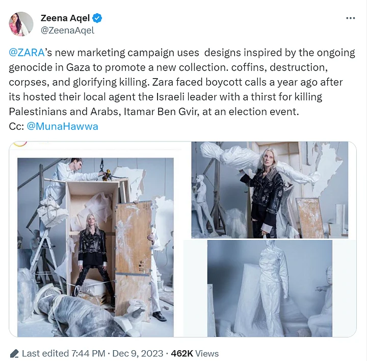 #BoycottZara: All You Need to Know About the Brand's 'Cruel' Ad ...