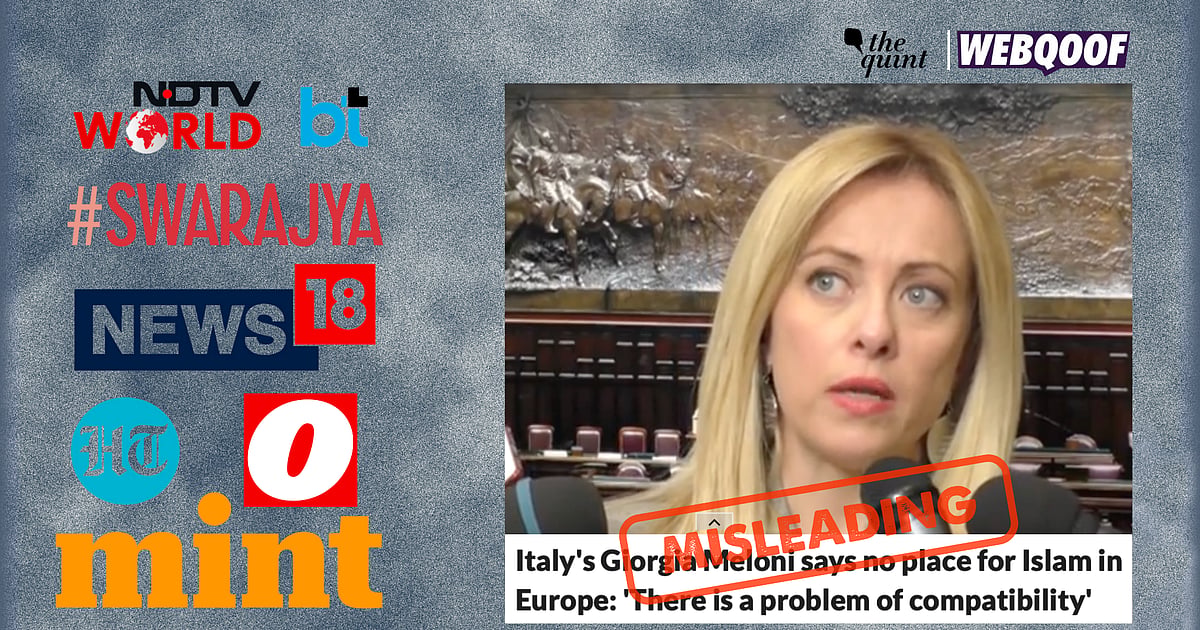 Fact-Check: Media Outlets Publish Old Statement by Italian Prime ...