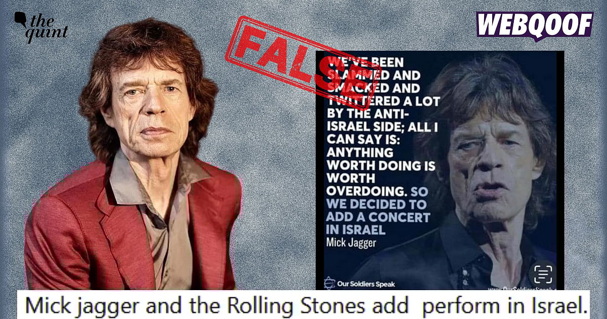 Fact-check | Fake Quote Attributed to Mick Jagger About Keeping a ...