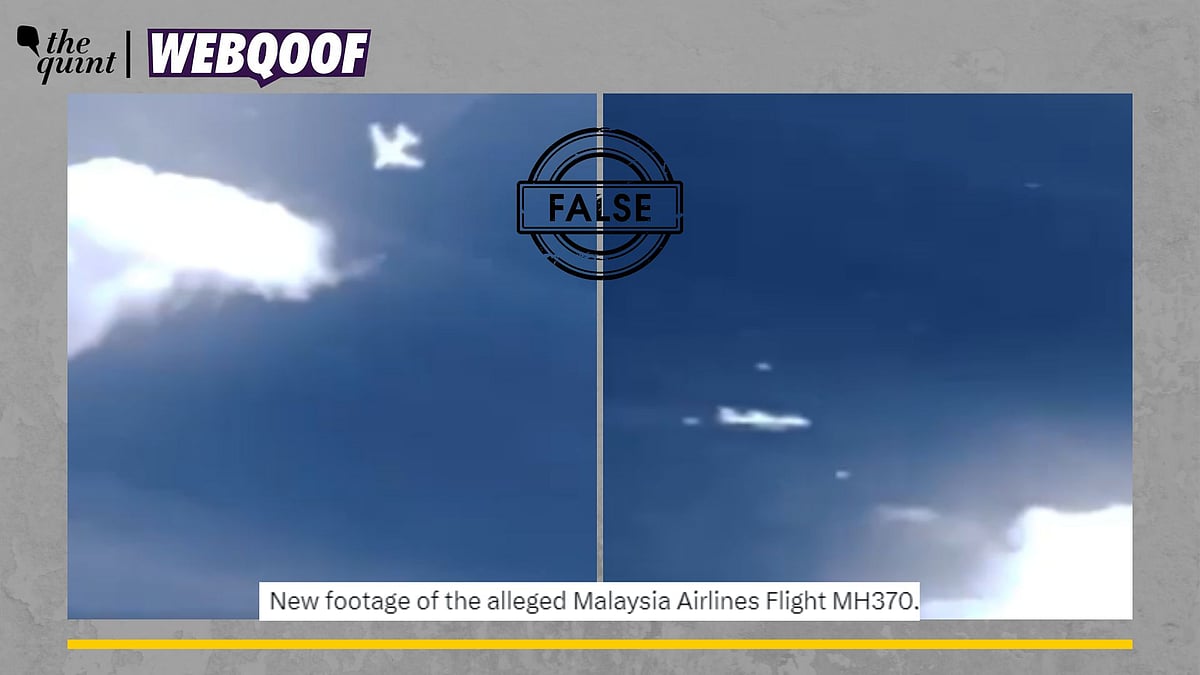 Fact-Check | No, This Video Does Not Show the Moment Malaysian Aircraft MH370 Went Missing
