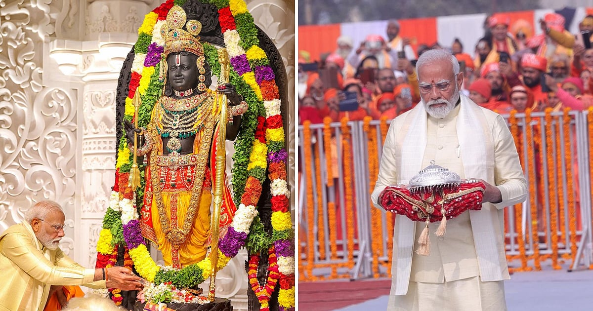 'Ram Has Finally Come': Ayodhya Temple Opens as PM Modi Performs Pran Pratishtha