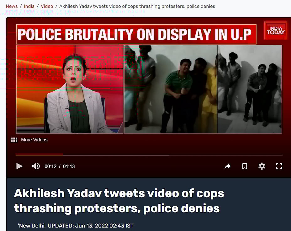 Fact-Check | Unrelated Visuals of Police Beating Men Falsely Linked to ...