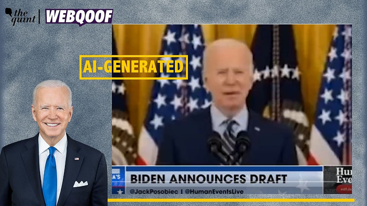 Fact-Check | This Video of US President Joe Biden Announcing Military ...