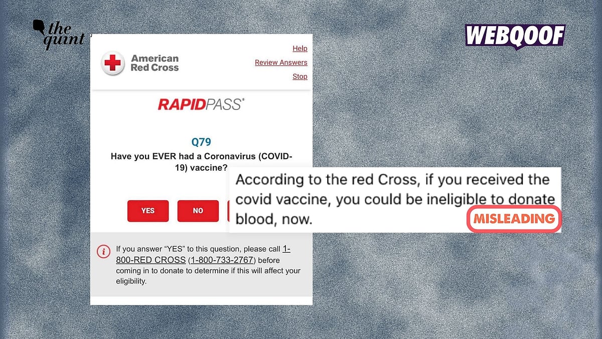 Fact-Check: No, American Red Cross Does Not Consider People Vaccinated ...