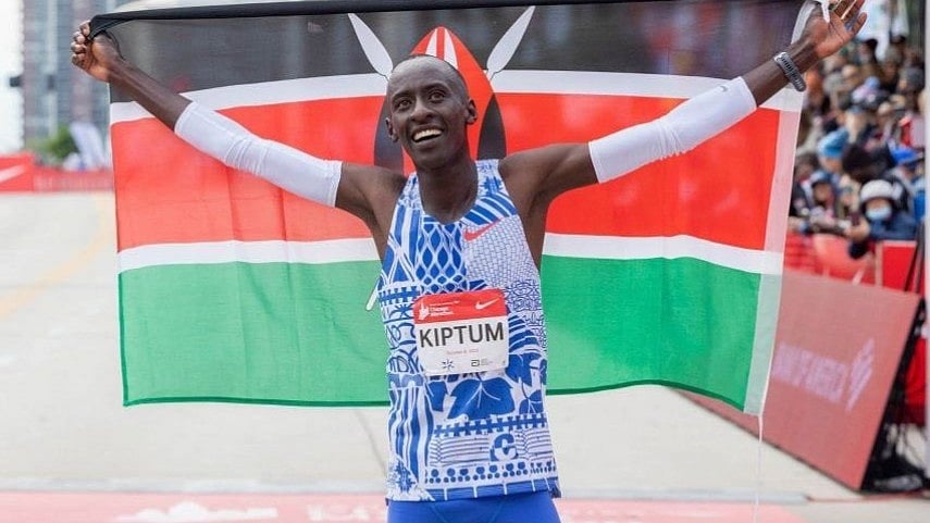 World Marathon Record Holder Kelvin Kiptum, Coach Die in Car Crash
