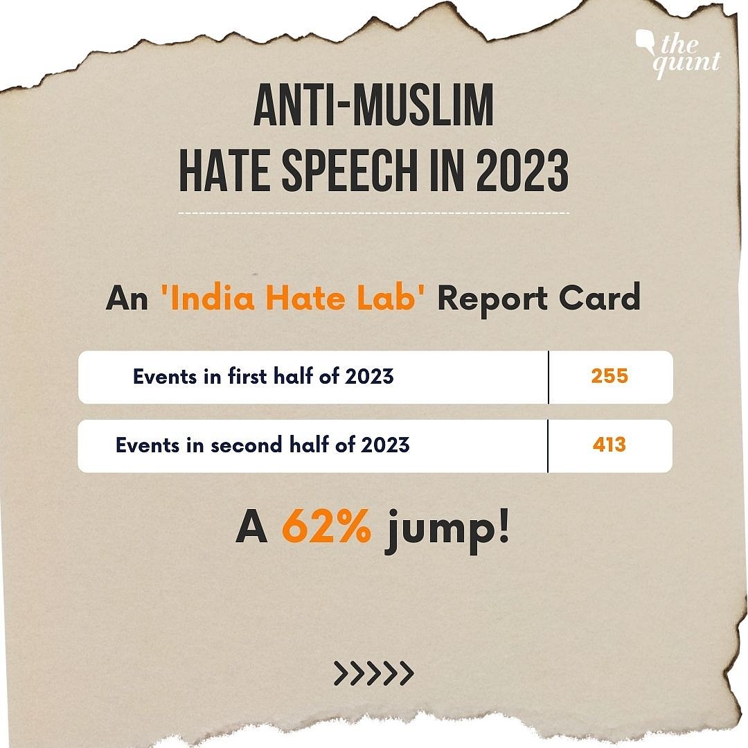 '668 Hate Speech Events in 2023': Why The India Hate Lab Report Should ...
