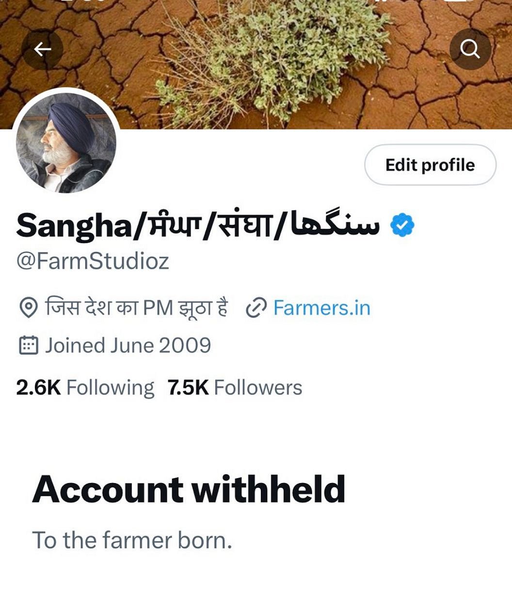 Why Dozens of 'X' Accounts of Farmers, Tribal Activists Are Now 'Withheld'
