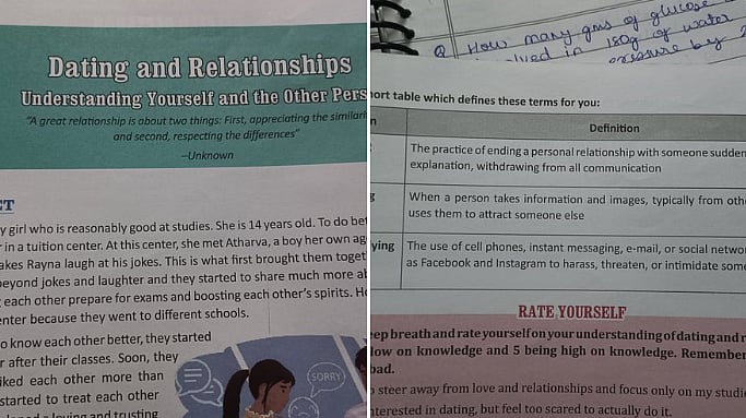 Chapter on Dating and Relationships in Textbook Trigger Reactions From ...