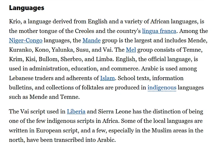 Fact-check | No, Bengali Is Not the Official Language of Sierra Leone