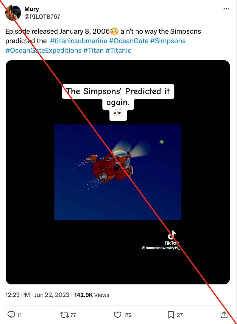 Fact-Check: Fake Image Viral as 'The Simpsons' Predicting Baltimore's ...