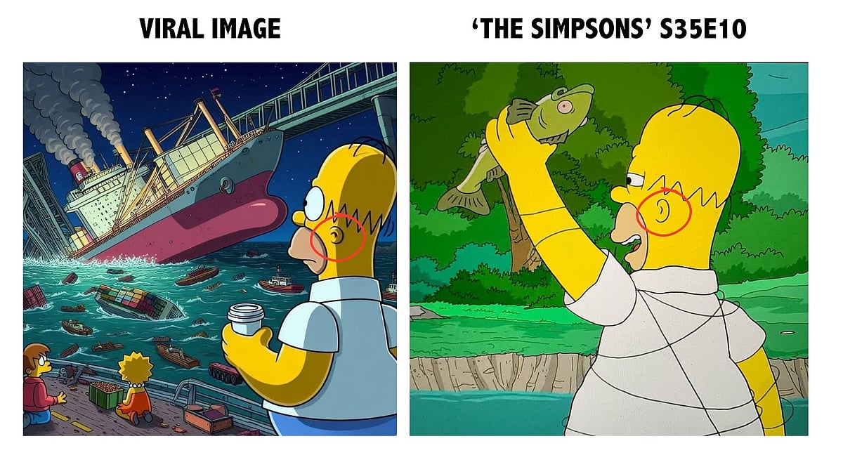 Fact-Check: Fake Image Viral as 'The Simpsons' Predicting Baltimore's ...