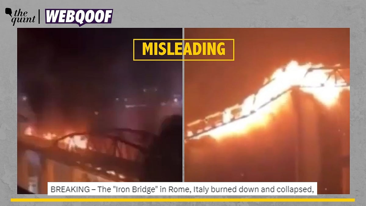 Fact-Check | Old Video Shared as Recent Visuals of Rome’s Iron Bridge ...