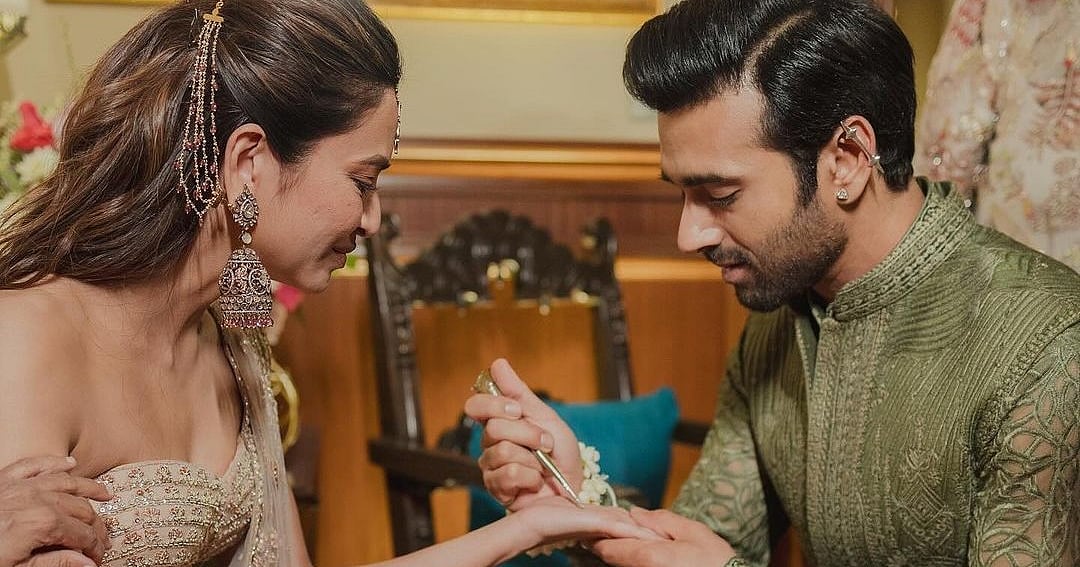 Pulkit Samrat and Kriti Kharbanda Share Unseen Pics From Their Mehendi ...