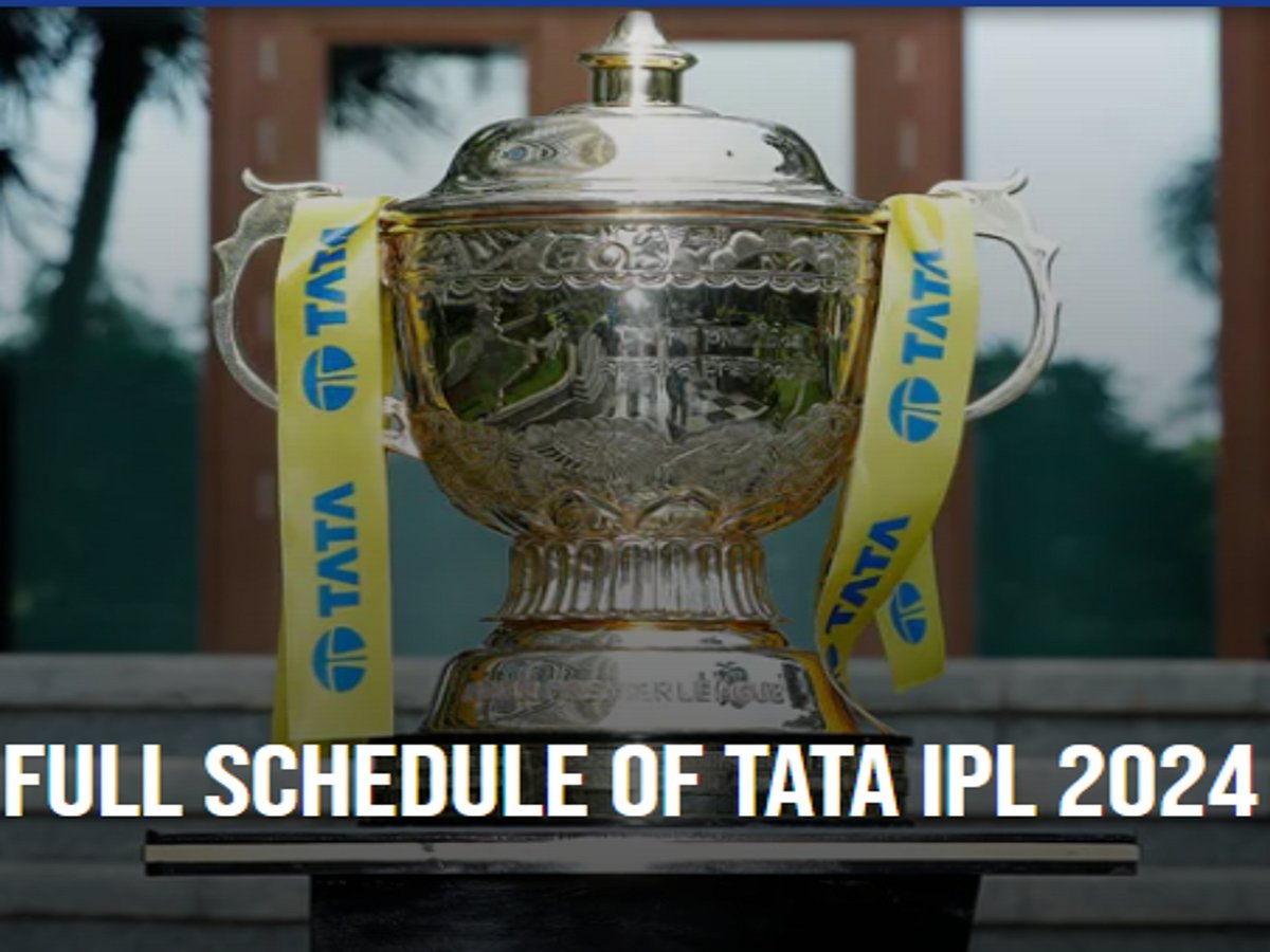 IPL Full Schedule 2024: IPL 17 Match List, Dates, Timings, Venues, Live ...