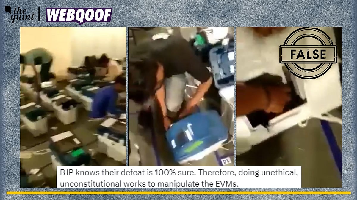 EVM Fraud Fact-Check | Old Video Passed off as ‘EVM Fraud’ by BJP ...
