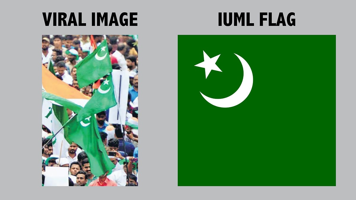 Fact-check |Old Image of Congress Rally With IUML Flags in Wayanad ...