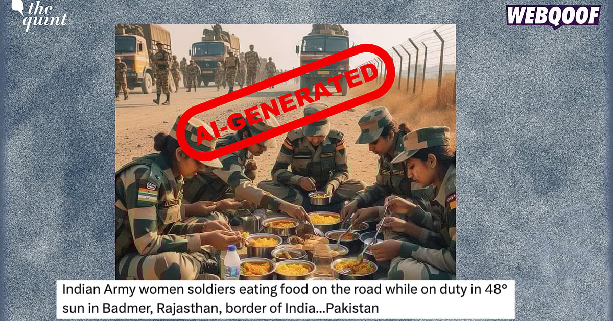 Fact-Check: AI-Generated Images of Indian Army Shared As Real