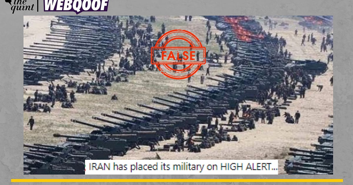 Fact-Check | Old, Unrelated Image Passed off as Iran Putting Its ...