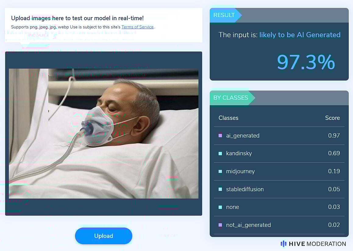 Fact-check | AI-Generated Image of Benjamin Netanyahu on Hospital Bed ...