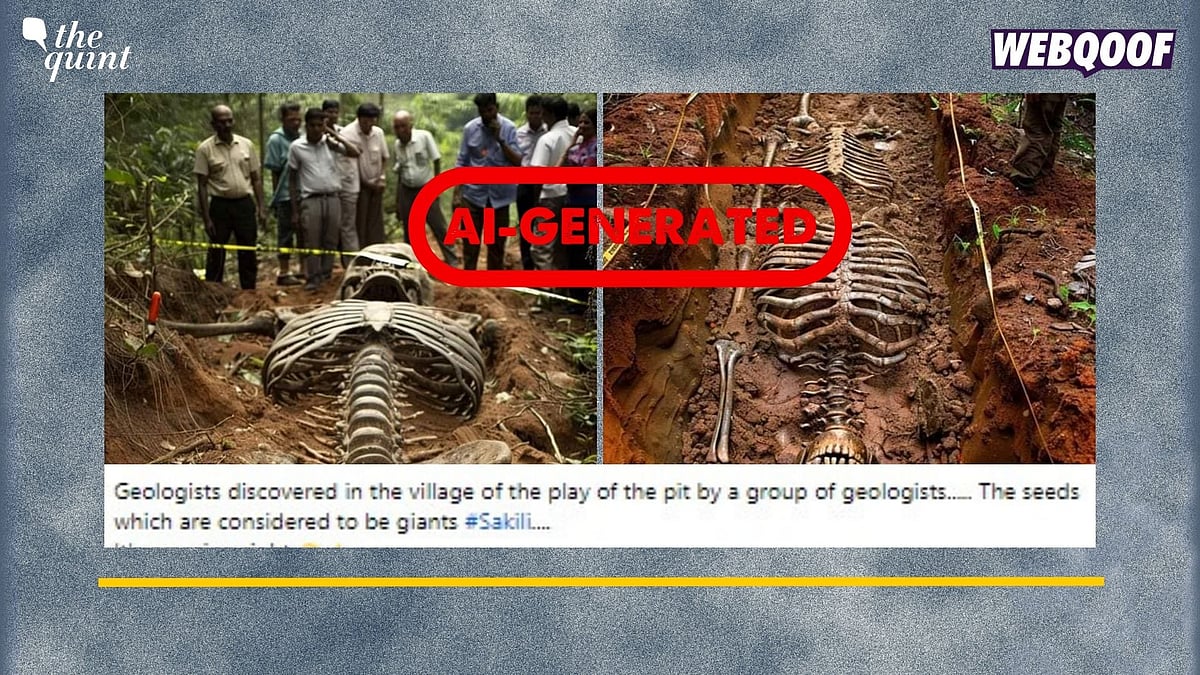 Fact-Check: AI-Generated Images of Giant Skeletons Shared as Real On ...