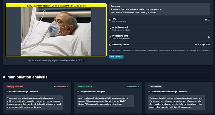 Fact-check | AI-Generated Image of Benjamin Netanyahu on Hospital Bed ...