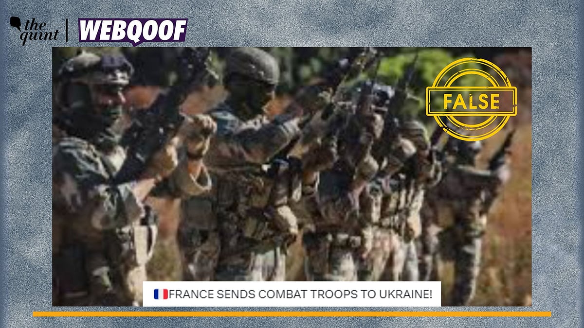 Media Outlets Falsely Claim France Has Recently Deployed Troops to Ukraine