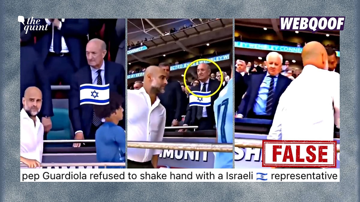Fact-Check: Viral Video Does Not Show Pep Guardiola Ignoring ‘Israeli ...