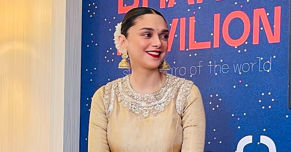 Aditi Rao Hydari Makes Her First Appearance At Cannes 2024 in Ethnic Wear
