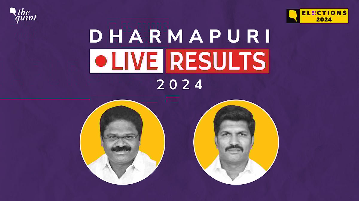Dharmapuri Election Result 2024 Live Updates: DMK's Mani. A. Has Won ...